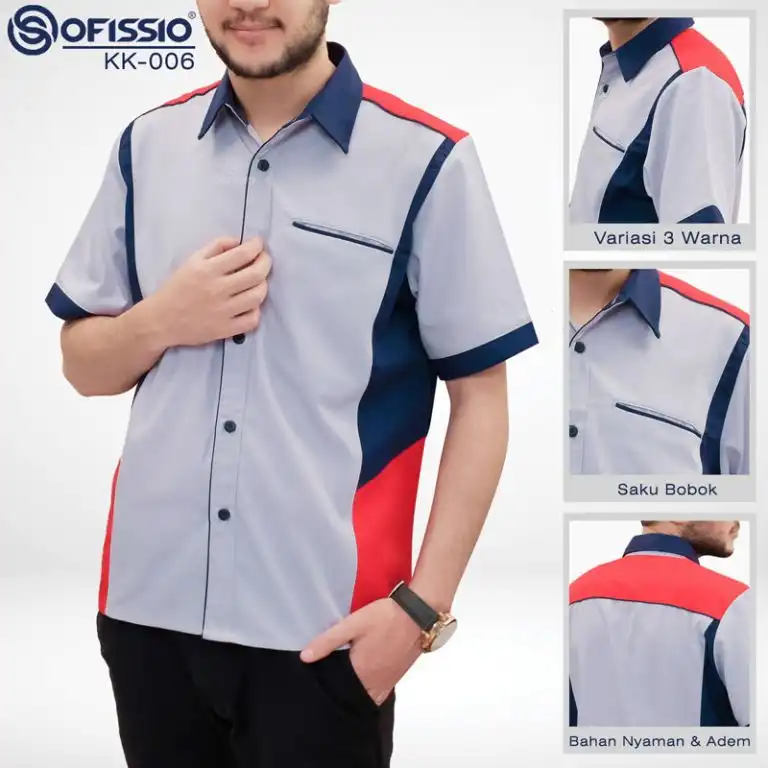 Kemeja Kantor Kombinasi » Jual Baju Kerja Untuk Bisnis Anda